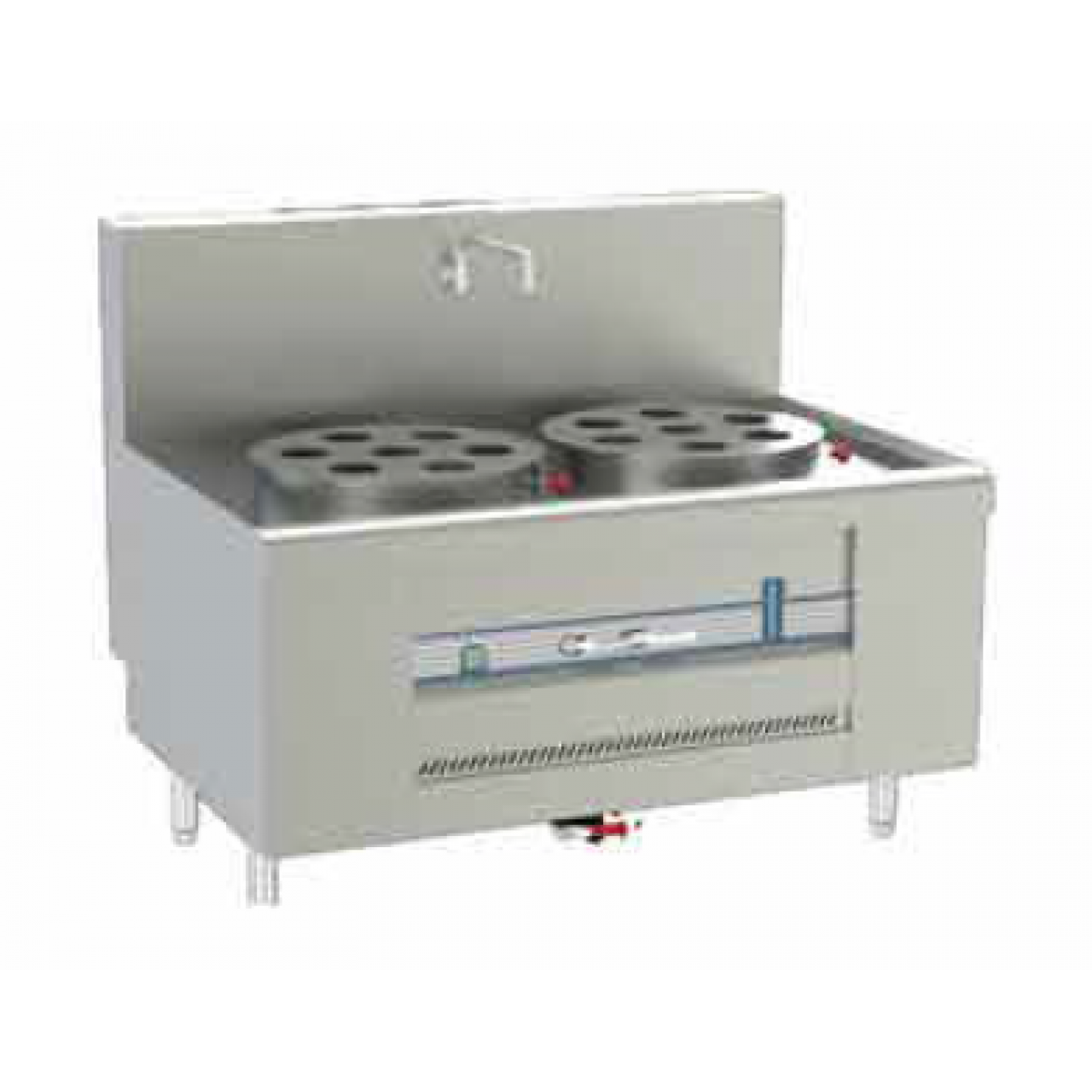 Gas Single & Double Unit Environmental Steamer