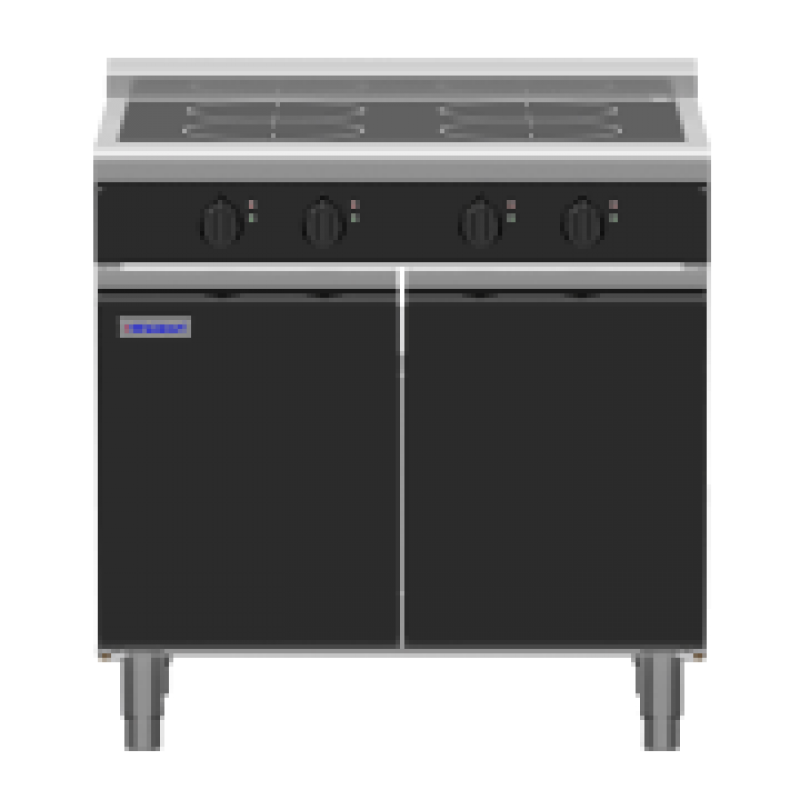 Waldorf Bold INLB8400E-CD - 900mm Electric Induction Cooktop Low Back ...